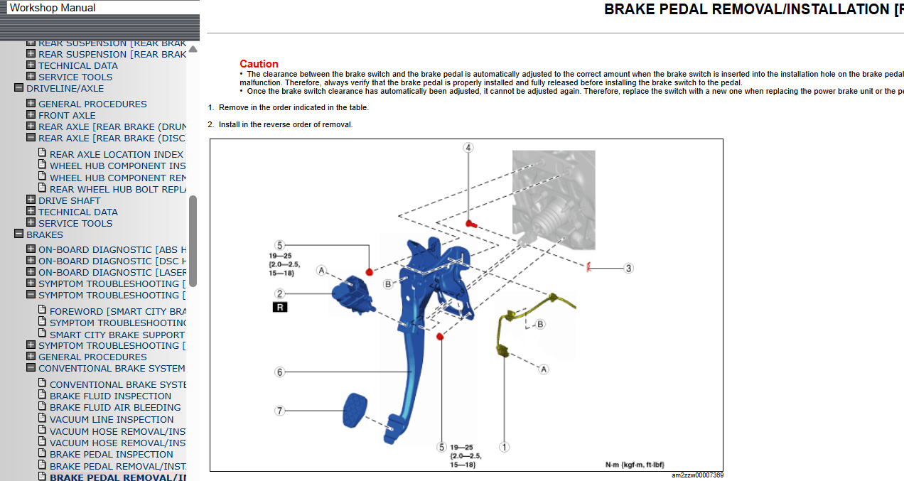Mazda 2 repair manual 2014-2017 - Mazda Repair Manuals